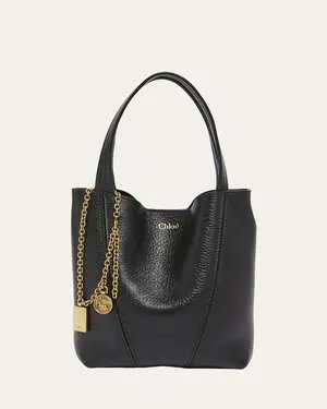 Chloé Spin Mini Tote Bag - Black
