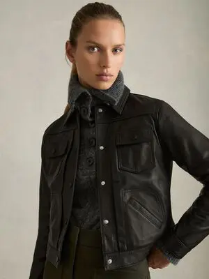 Reiss Trucker Jackets For Women