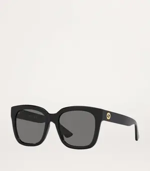 Gucci Acetate Gg1338s Sunglasses - Black