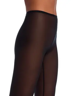 Norma Kamali Semi Sheer Leggings