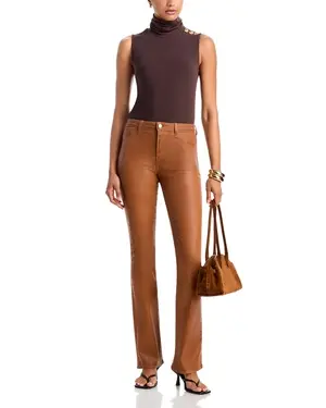L'Agence Ceci Knit Top - Dark Java