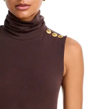 L'Agence Ceci Knit Top - Dark Java