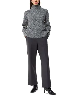 Whistles Wool Fleck Funnel Neck Sweater