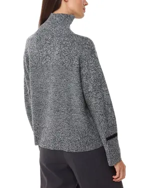 Whistles Wool Fleck Funnel Neck Sweater