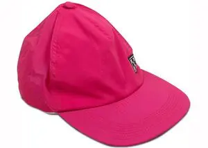 Off-White Stretch Baseball Cap - Fuchsia