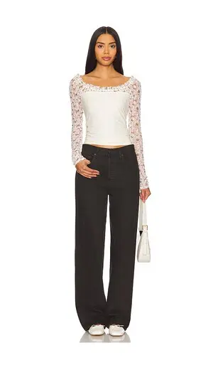 Free People Josie Long Sleeve Top