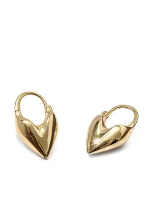 OTIUMBERG Roscida Heart Hoop Earrings - Gold
