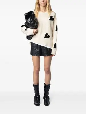 Zadig&Voltaire Markus Diamanté Sweater - White