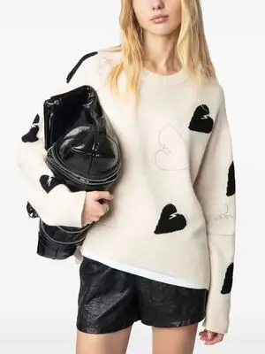 Zadig&Voltaire Markus Diamanté Sweater - White