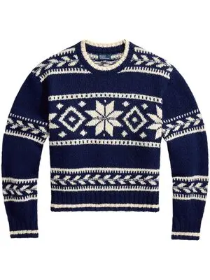 Polo Ralph Lauren Snowflake-jacquard Sweater