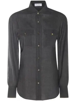 Brunello Cucinelli Wool Shirt