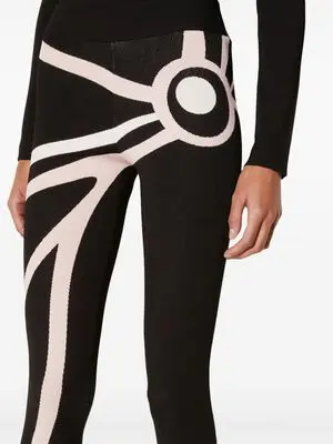Emilio Pucci Marmo-jacquard Performance Leggings