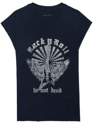 Zadig&Voltaire Cloe T-shirt - Blue