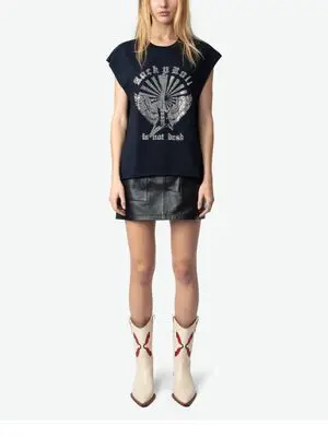 Zadig&Voltaire Cloe T-shirt - Blue