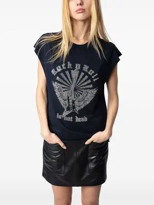 Zadig&Voltaire Cloe T-shirt - Blue
