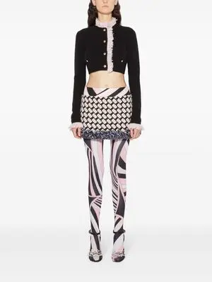 Emilio Pucci Cropped Cardigan