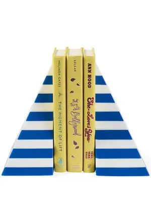 Jonathan Adler Cabana Bookends - Blue