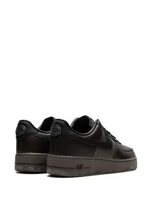 Nike Air Force 1 Leather Sneakers - Black
