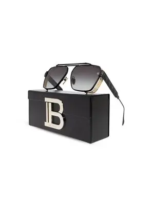 Balmain Premier Aviator Sunglasses