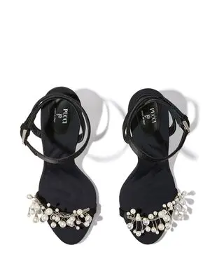 Emilio Pucci 95mm Embellished Sandals