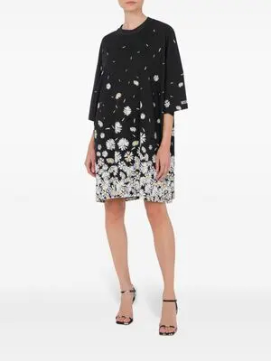 Moschino Floral-print Mini Dress