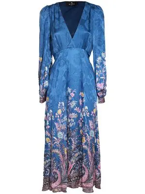 Etro Printed Maxi Dress