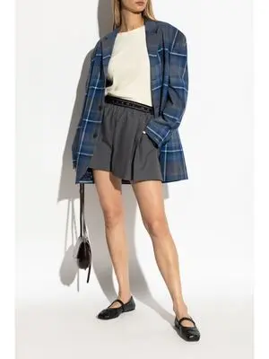 Marni Pleated Thigh-length Shorts