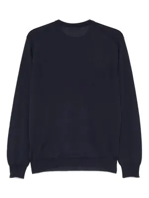 DELL'OGLIO Fine-knit Sweater - Blue