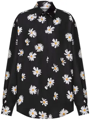Moschino Spread Collar Shirts For Women