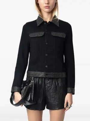 Zadig&Voltaire Kioky Denim Jacket - Black