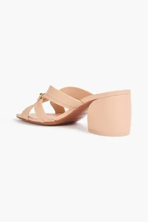 Zimmermann Embellished Leather Mules