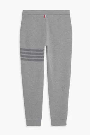 Thom Browne Striped Wool Sweatpants - Gray