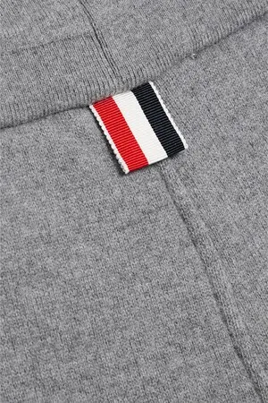 Thom Browne Striped Wool Sweatpants - Gray