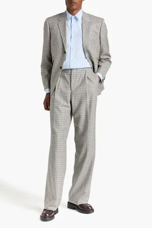 Thom Browne Houndstooth Wool-tweed Trousers