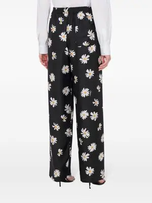 Moschino Daisy-print Trousers