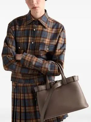 Prada Checked Wool Shirt