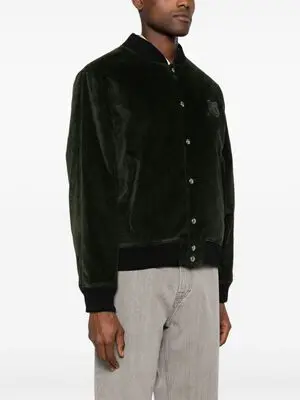 Maison Kitsuné Corduroy Teddy Bomber Jacket