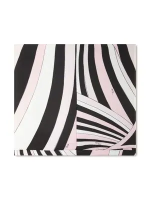 Emilio Pucci Iride-print Silk Scarf - Pink