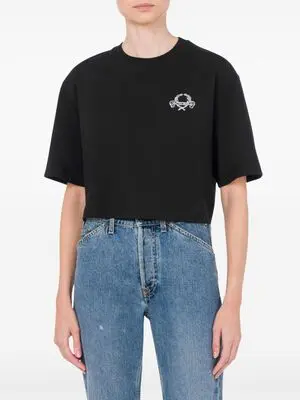 Moschino Embroidered Logo T-shirt