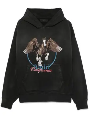 Amiri Pegasus Print Hoodie