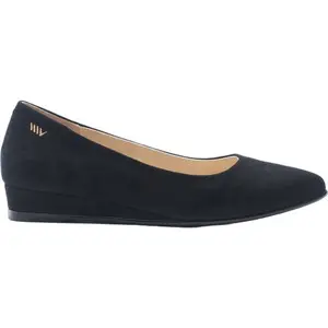 VISCATA Roma Suede Flats - Black