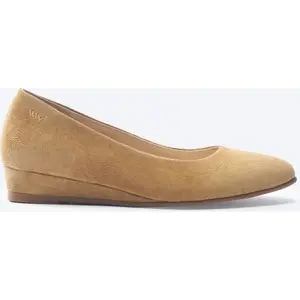 VISCATA Roma Suede Flats - Camel
