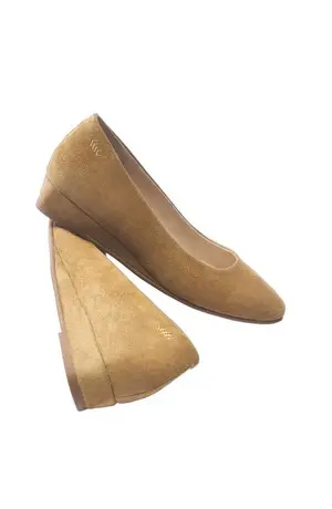 VISCATA Roma Suede Flats - Camel