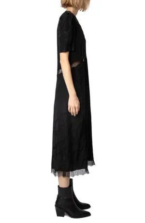 Zadig&Voltaire Redox Jac Chaines Silk Dress