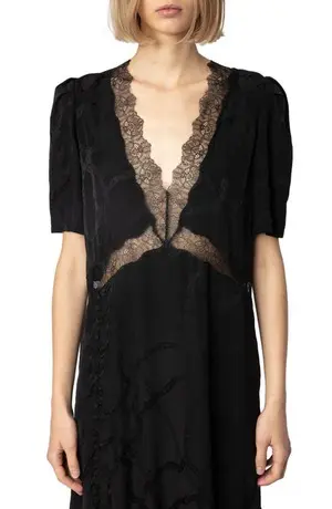 Zadig&Voltaire Redox Jac Chaines Silk Dress