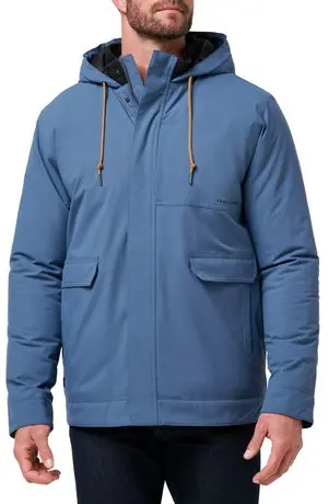 Travis Mathew TravisMathew Mountain Pass Waterproof Jacket Bering Sea