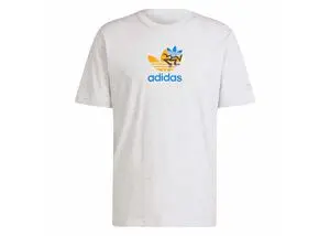 Adidas Training Supply Short Sleeve Tee Shirt - Light Grey Heather