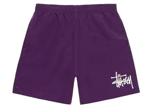 StÜssy Big Basic Water Short - Plum