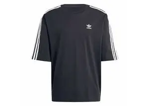 Adidas Adicolor Oversized Tee Shirt - Black