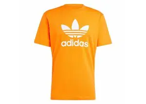 Adidas Adicolor Trefoil Tee Shirt Orange